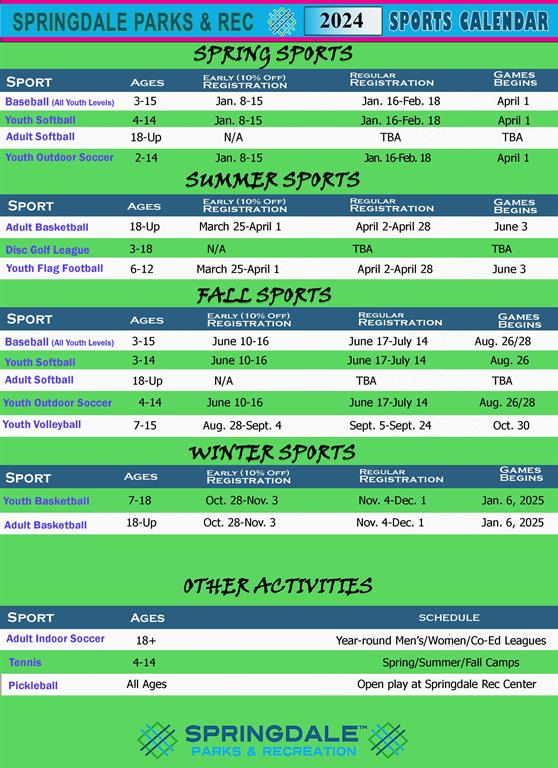 Springdale Parks and Recreation - Springdale Parks and Recreation